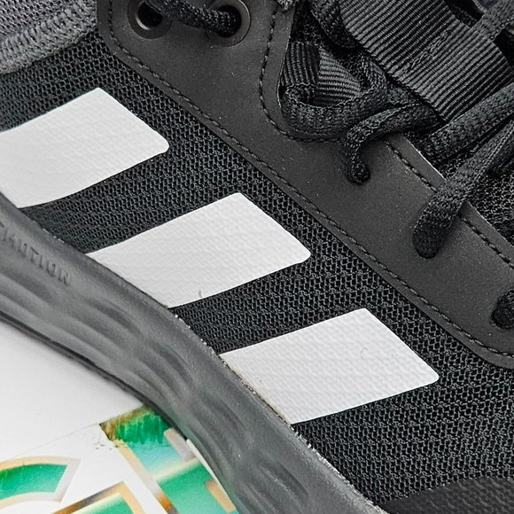 adidas | Shoes | Adidas Own The Game 2 Black White Mens Basketball ...